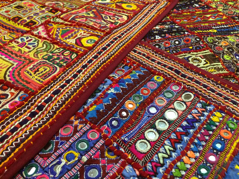 Mirror work on fabrics – 10 simple embroidery designs you could use