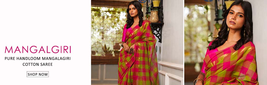 Elegant Mangalgiri Sarees – Handwoven South Indian Beauty