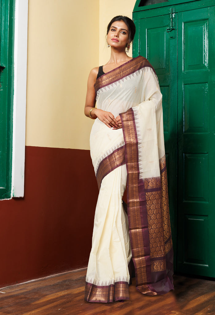 Gadwal saree - Buy Rich Gadwal Pattu Silk Wedding Sarees Online| Unnati ...