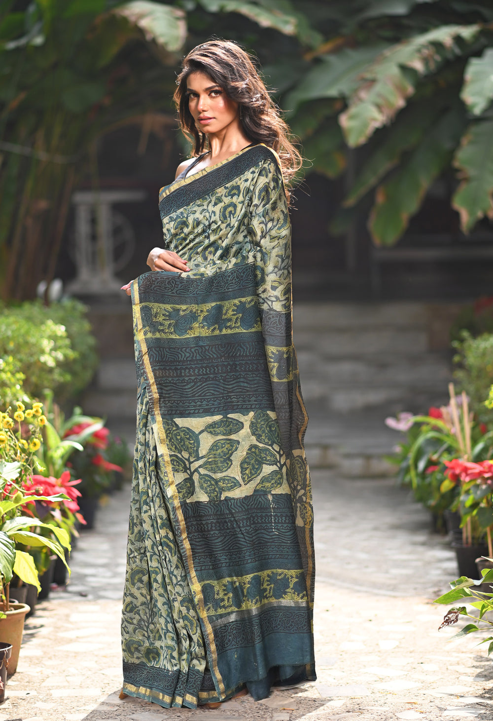 Chanderi Sarees – Buy ULTIMATE Chanderi Saree Online |Unnati Silks
